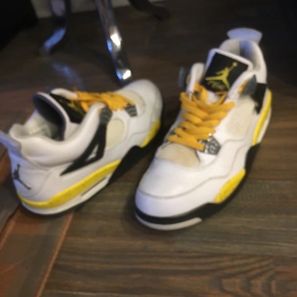 Jordan | Shoes | Nike Air Jordan Tour Yellow Rare Air Retro 4 | Poshmark
